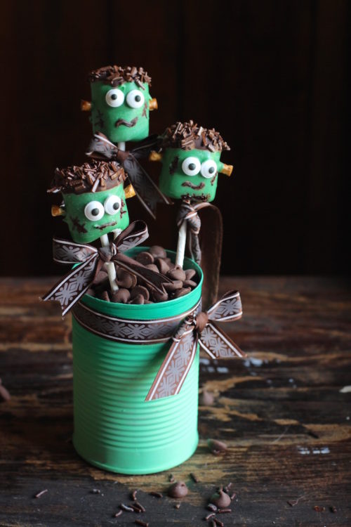 DIY Halloween Candy Pops - Hot Chocolate Hits
